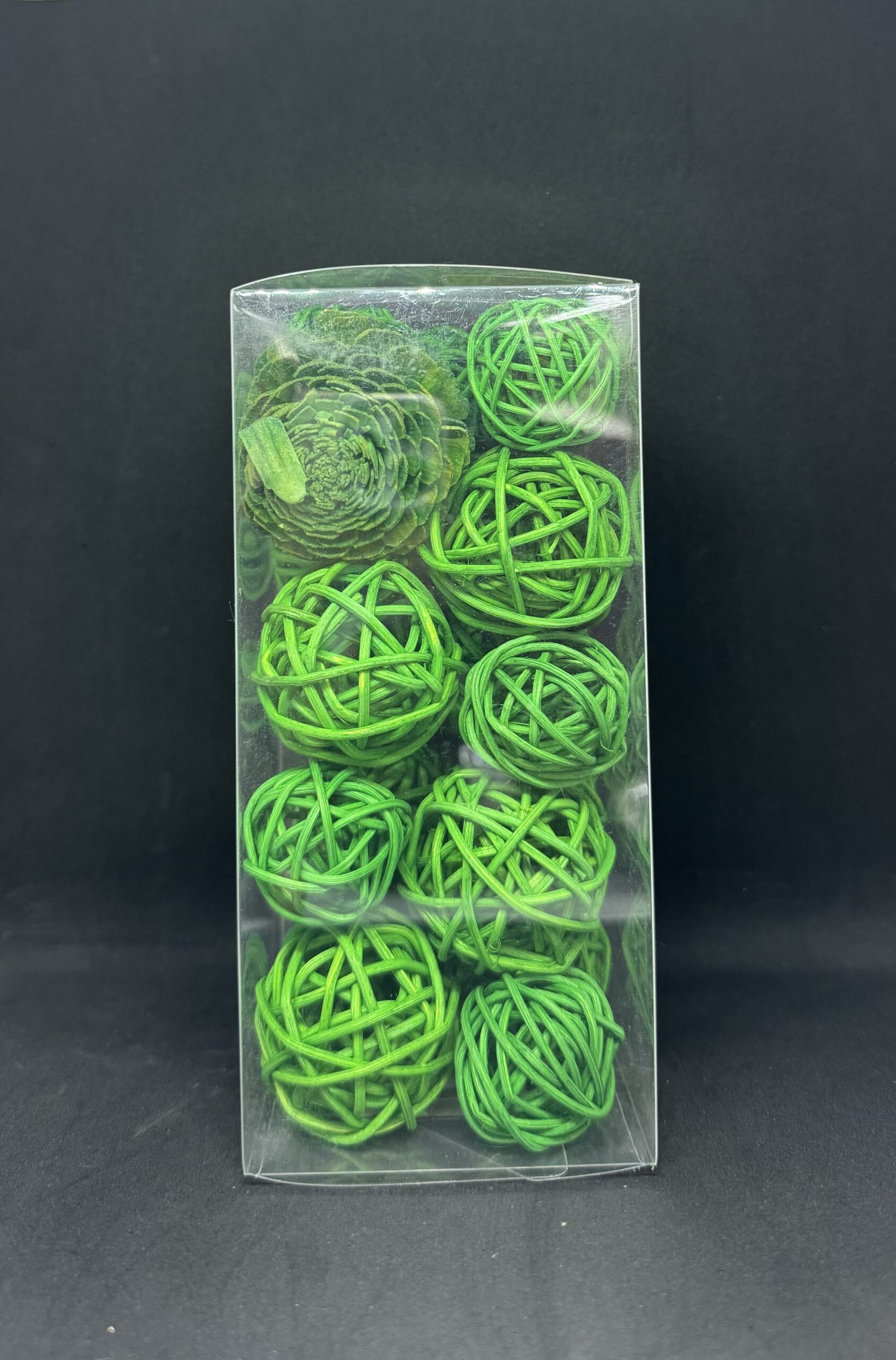 Boule décorative vert - Aroma Diffuseur Dakar