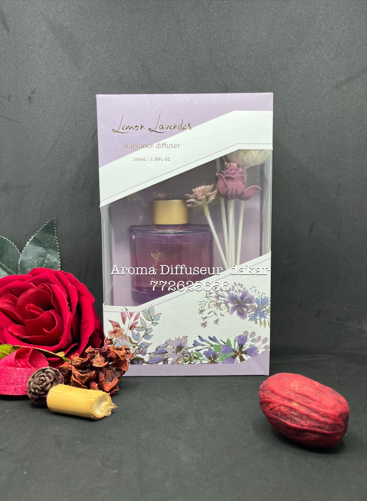 Diffuseur lemon lavender 100ml - Aroma Diffuseur Dakar